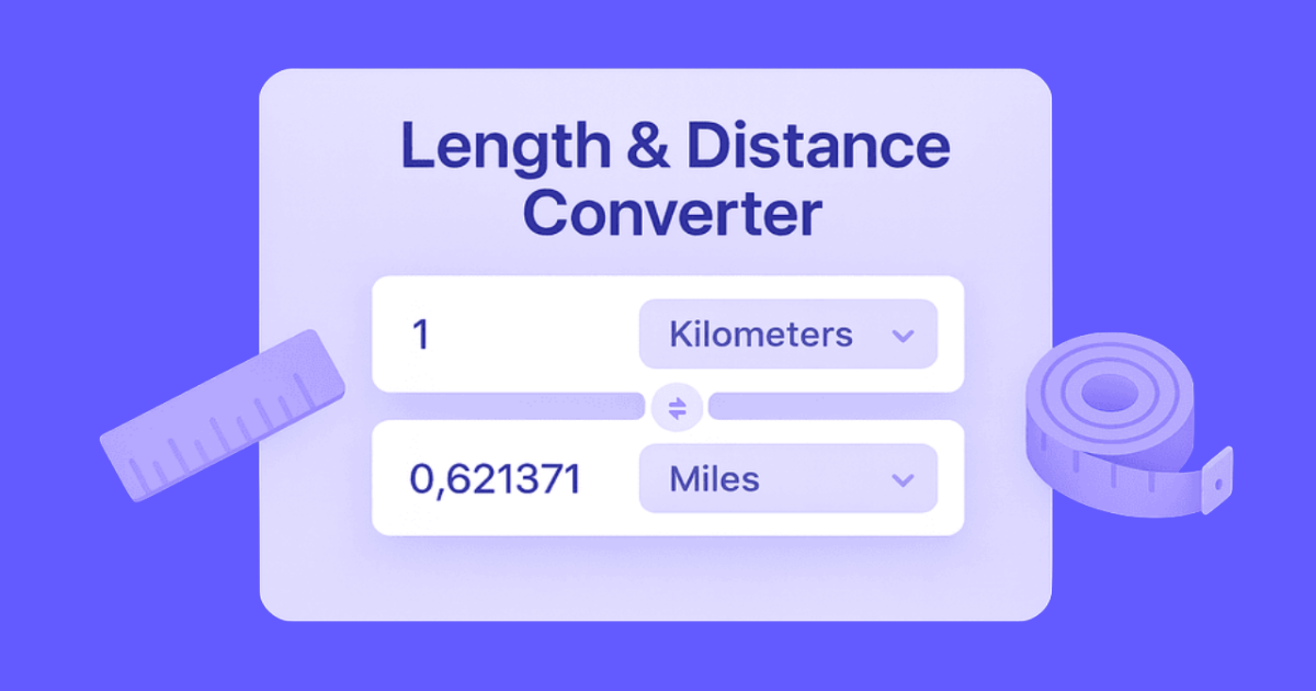 Length and Distance Converter - Convert Units Online